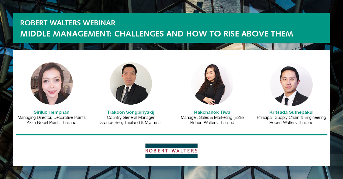 Middle management: Challenges and how to rise above them