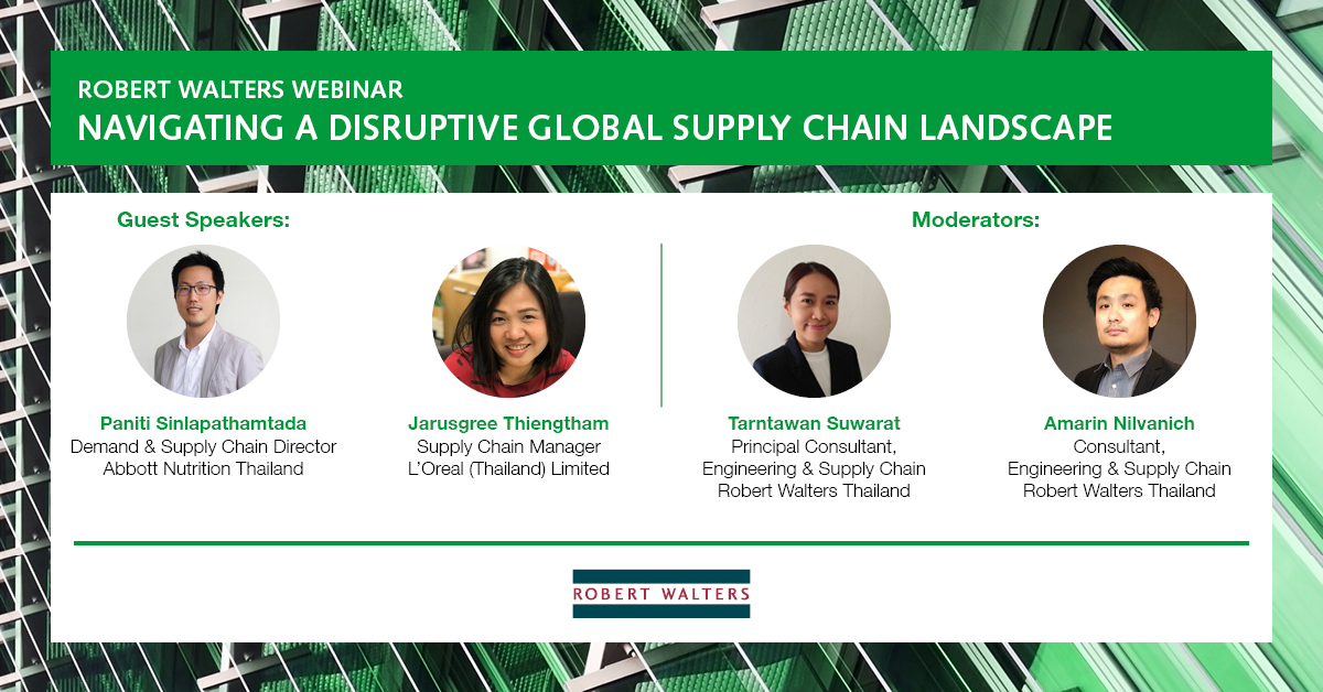 Navigating a disruptive global supply chain landscape